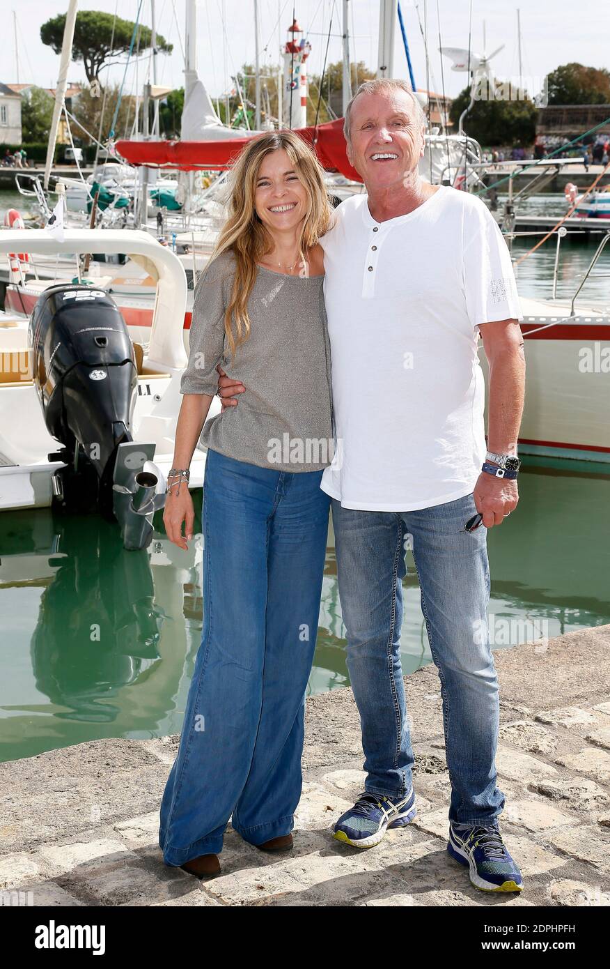 Samantha Regnier and Yves Regnier for " Flic tout simplement" attending ...