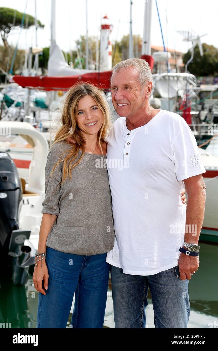 Samantha Regnier and Yves Regnier for " Flic tout simplement" attending ...