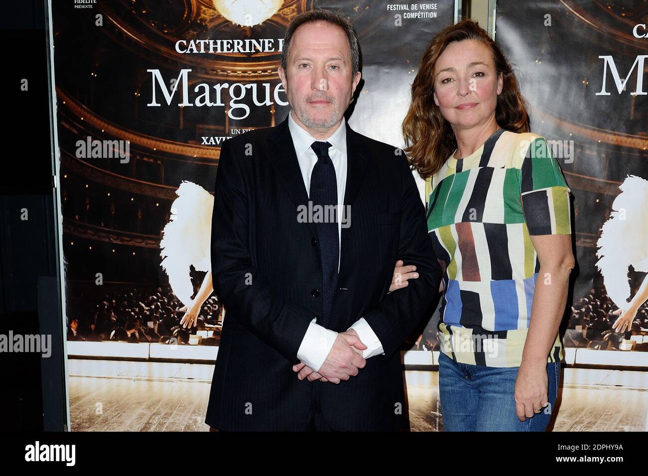 Exclusive. Andre Marcon et Catherine Frot assistent a l'avant-premiere ...