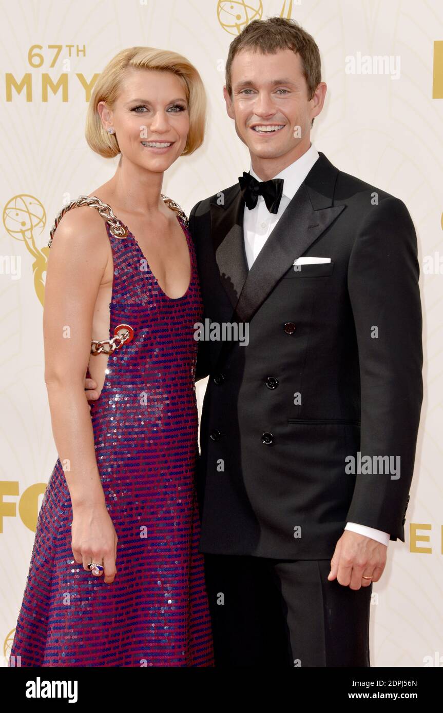 Claire Danes and Hugh Dancy attend the 67th Emmy Awards at the ...