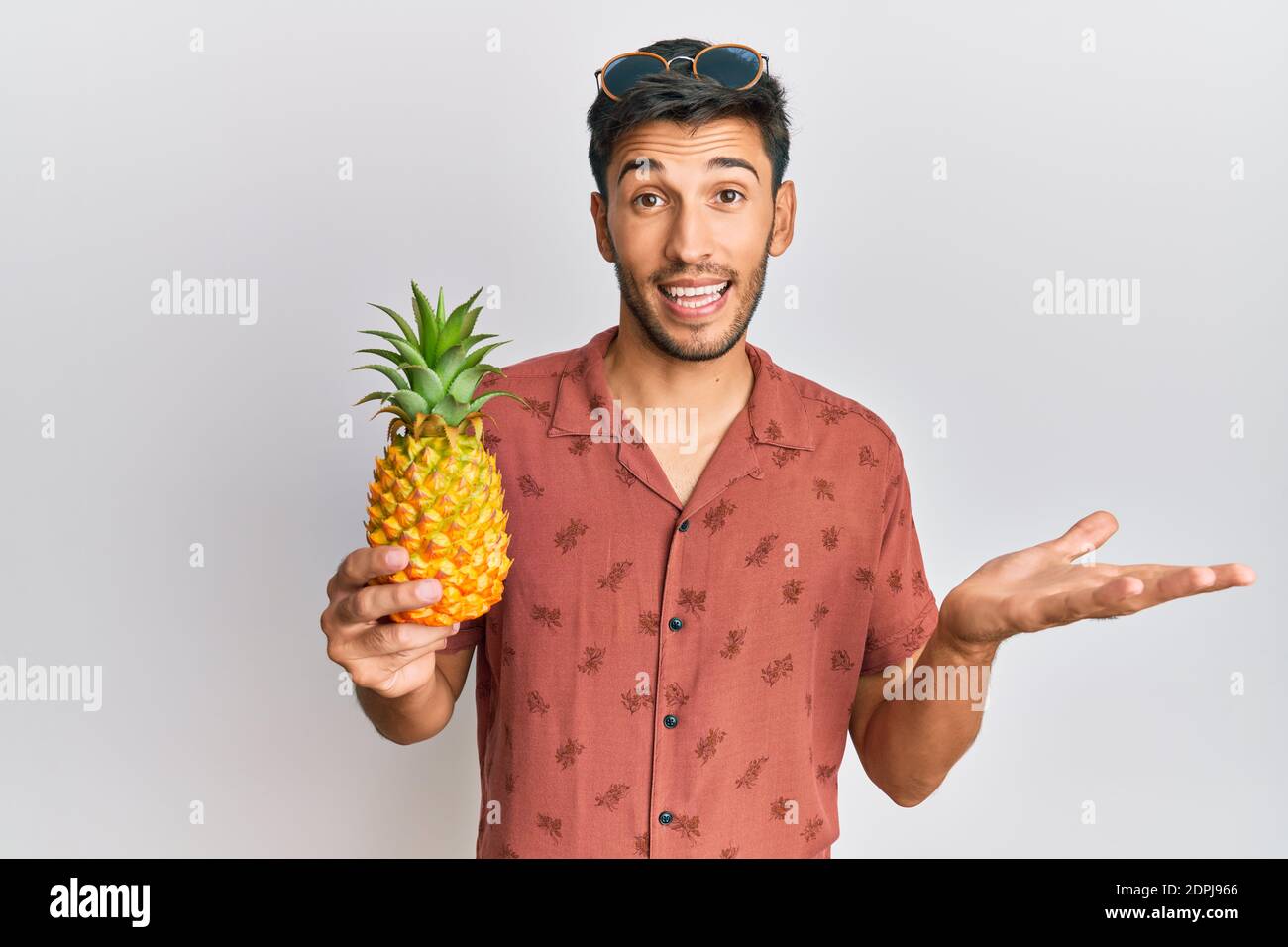 Indian hands pineapple hi-res stock photography and images - Alamy