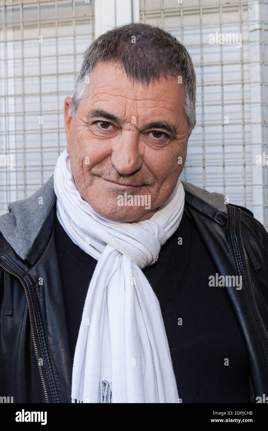 Portrait du comedien Jean Marie Bigard lors de l'enregistrement de l ...