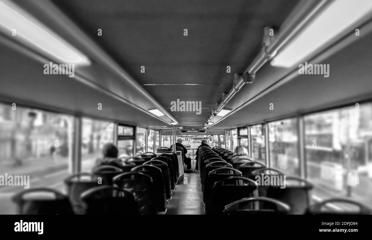 Bus ceiling view hi-res stock photography and images - Alamy
