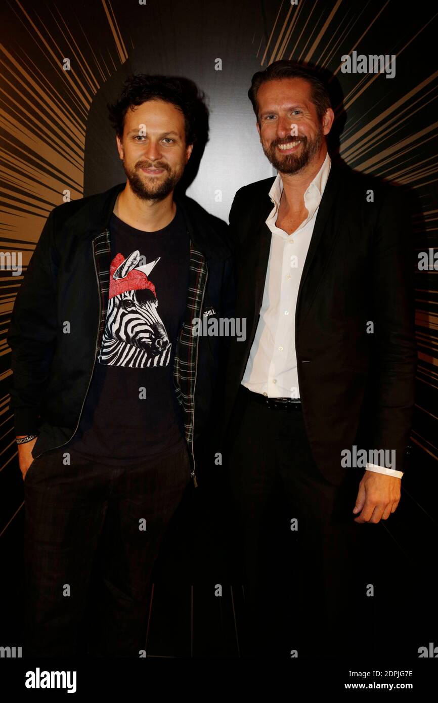 Pierre Rochefort and Sam Bobino attending Desperados Black party in ...