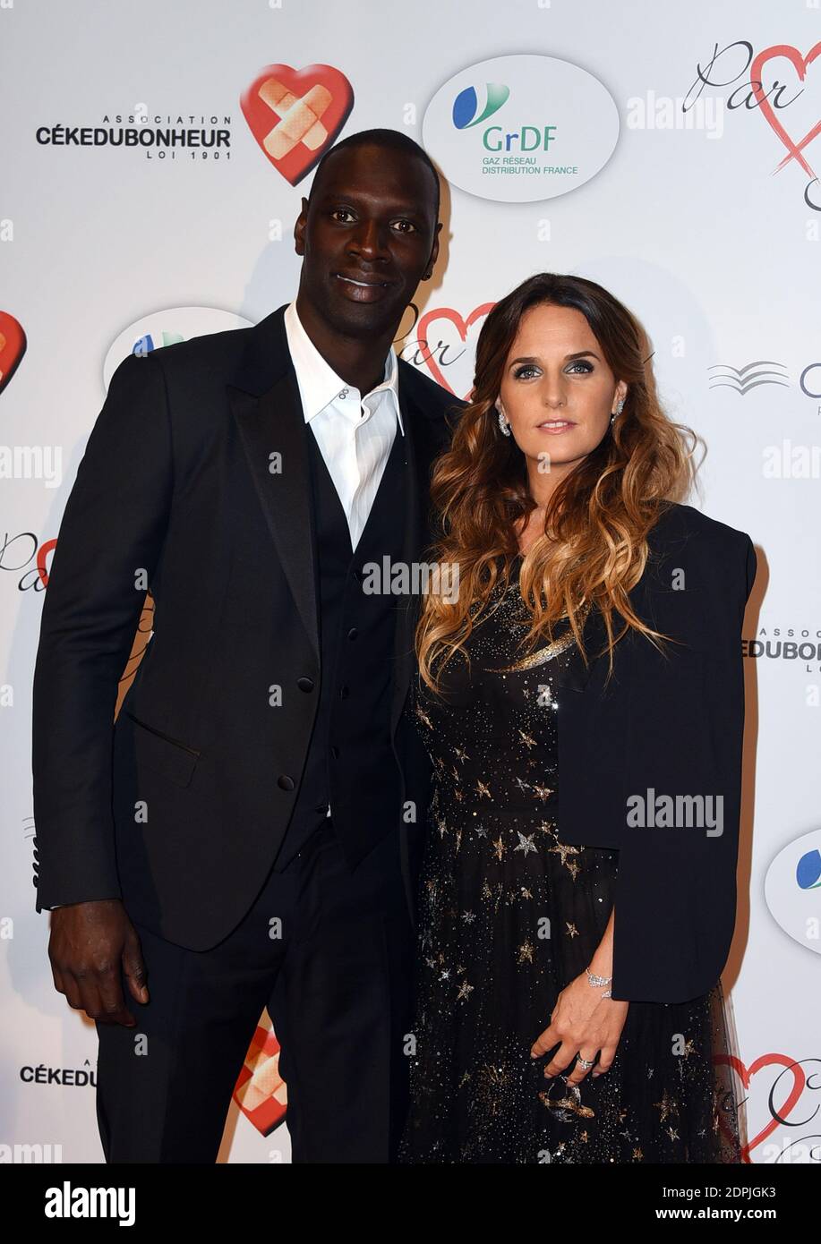Omar Sy and Helene Sy attending the 'Par Coeur' Gala To Benefit CKDB ...
