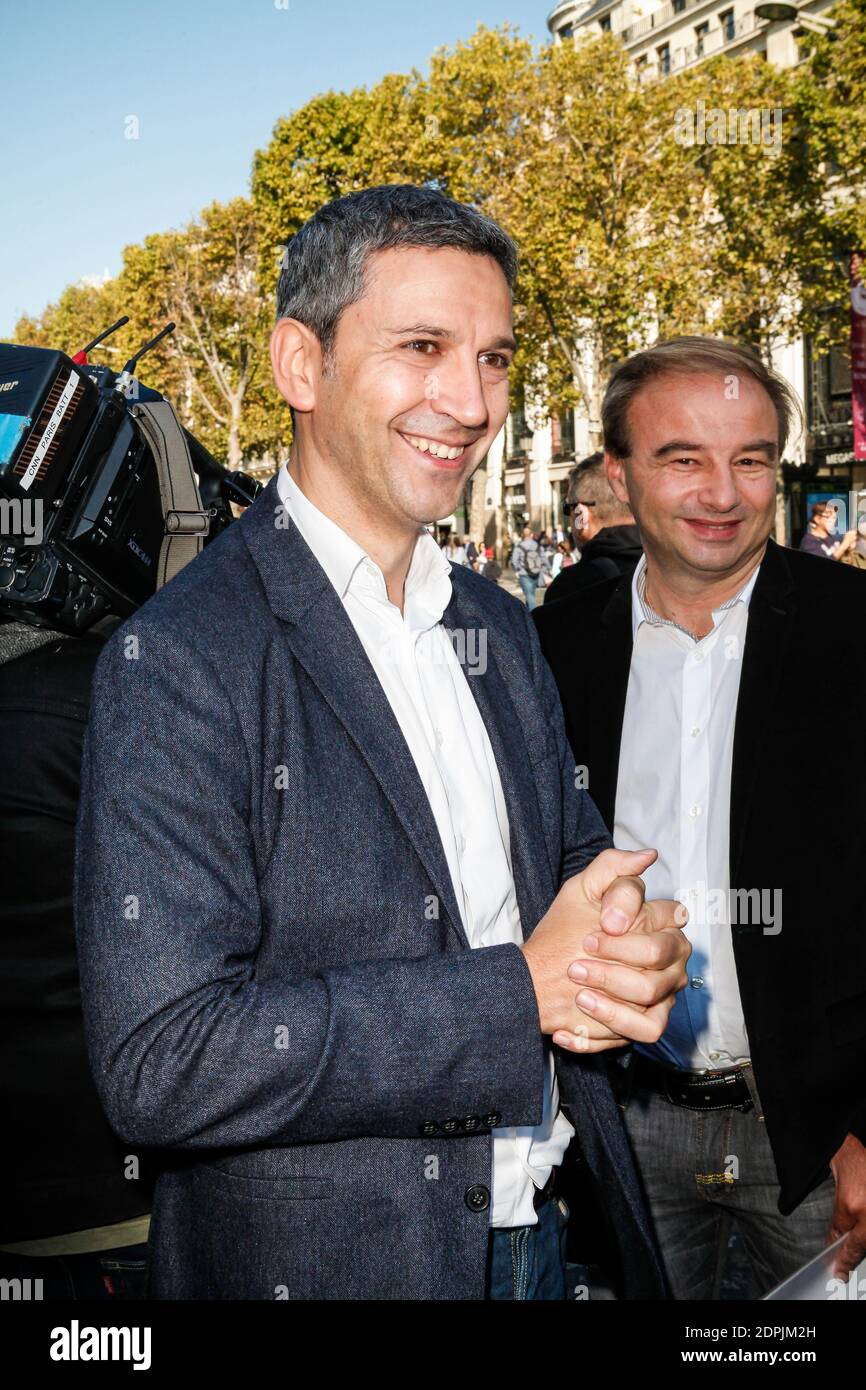 Christophe Najdovski attending the 'No Car' day in Paris, France on ...