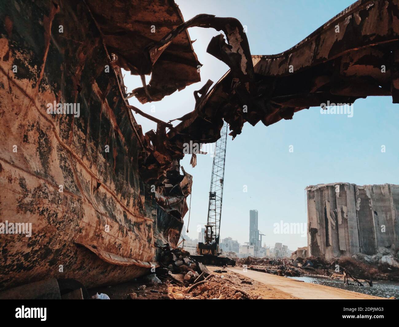 Port explosion beirut hi-res stock photography and images - Alamy