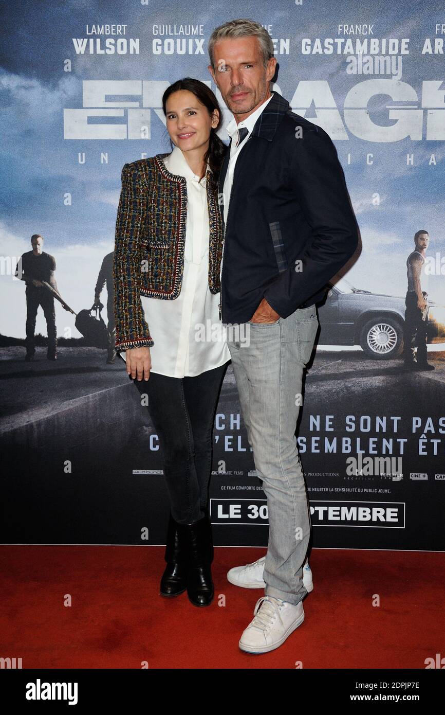 Virginie Ledoyen et Lambert Wilson assistent a la Premiere de 'Enrages ...