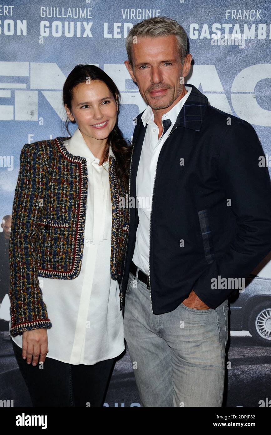 Virginie Ledoyen et Lambert Wilson assistent a la Premiere de 'Enrages ...
