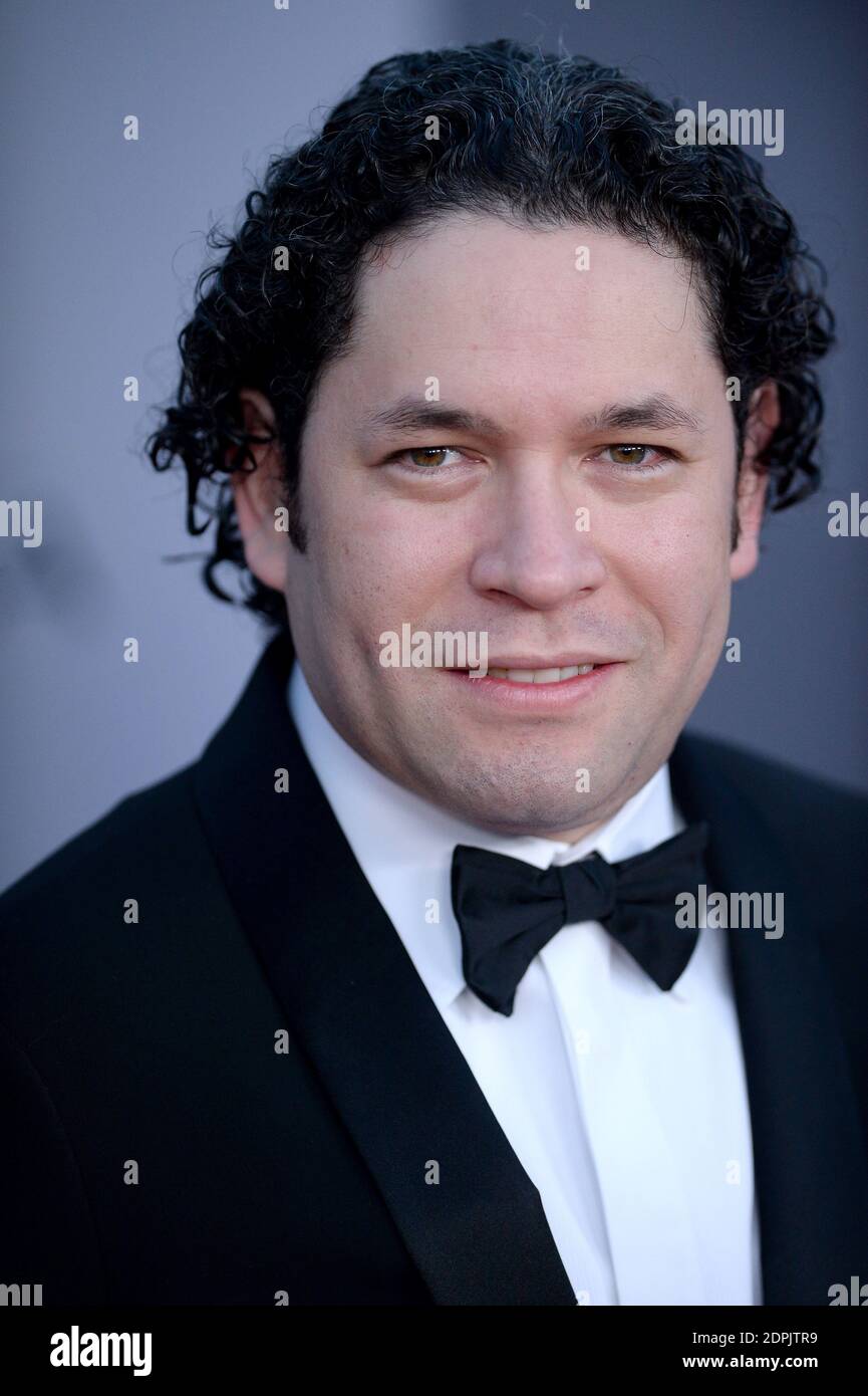 Gustavo Dudamel attends the Los Angeles Philharmonic opening night gala ...