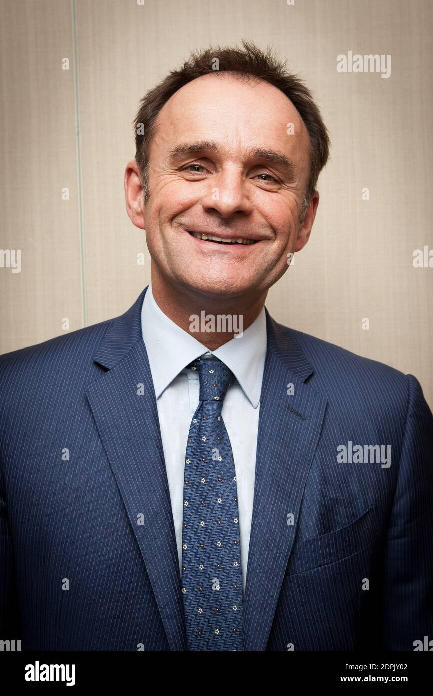 EXCLUSIF - Le Directeur General RMC Frank Lanoux pose lors de la ...