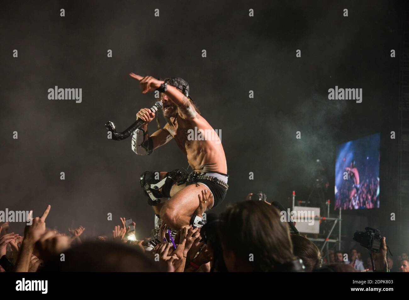 FRAH 'SHAKA PONK' - FETE DE L'HUMANITE 2015 - JOUR 1 Photo by Nasser ...