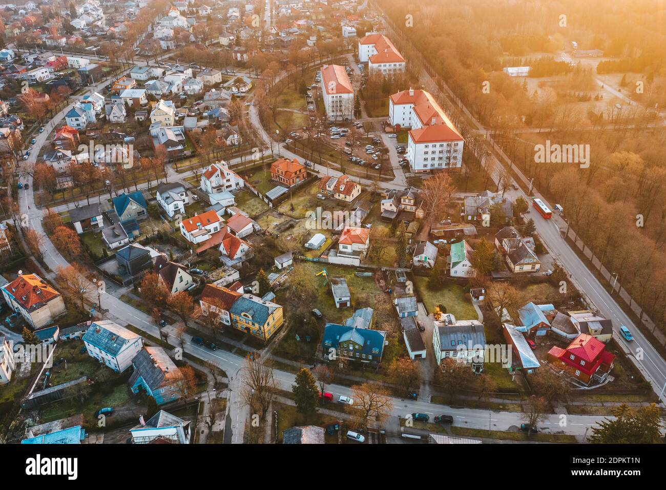 Drone view human landscape hi-res stock photography and images - Alamy