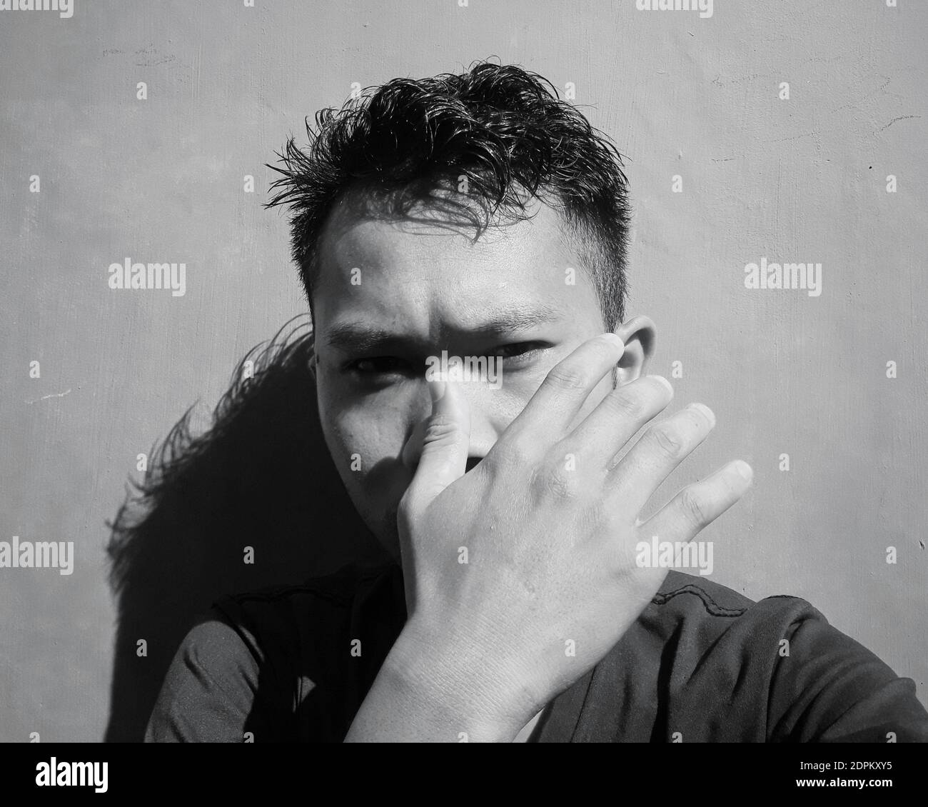 Banging Head Against Wall High Resolution Stock Photography and Images ...