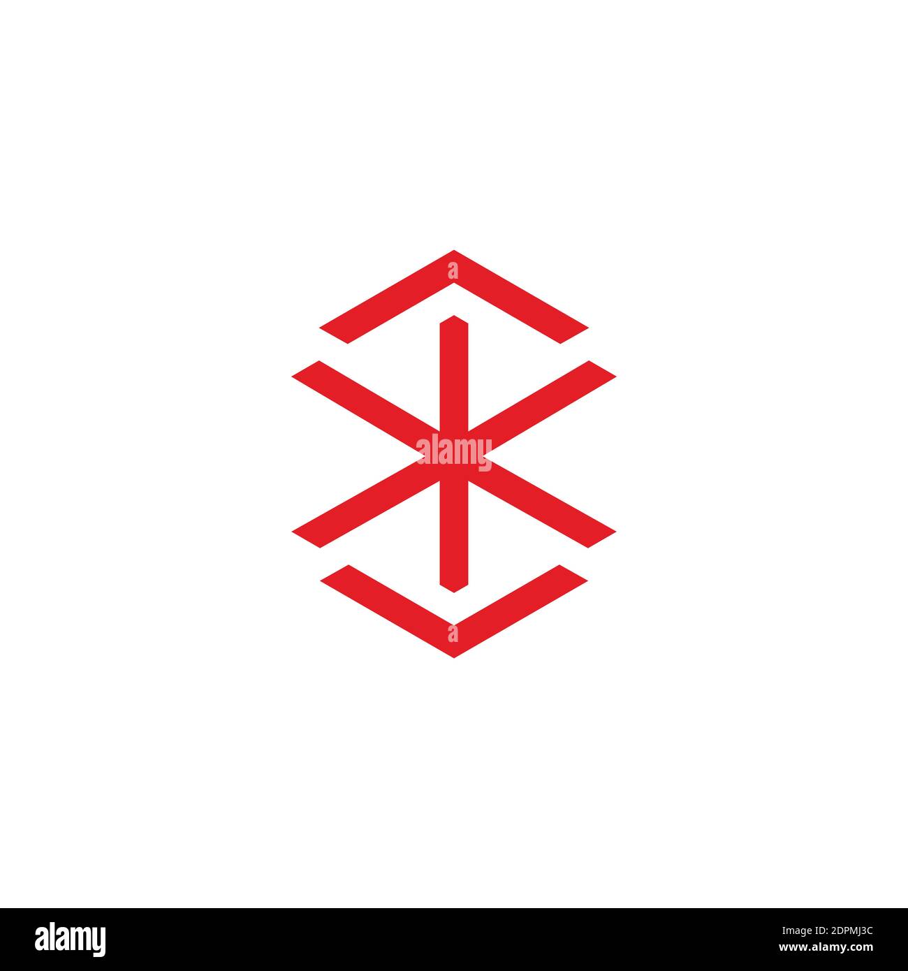 geometric arrows compass direction symbol logo vector Stock Vector ...