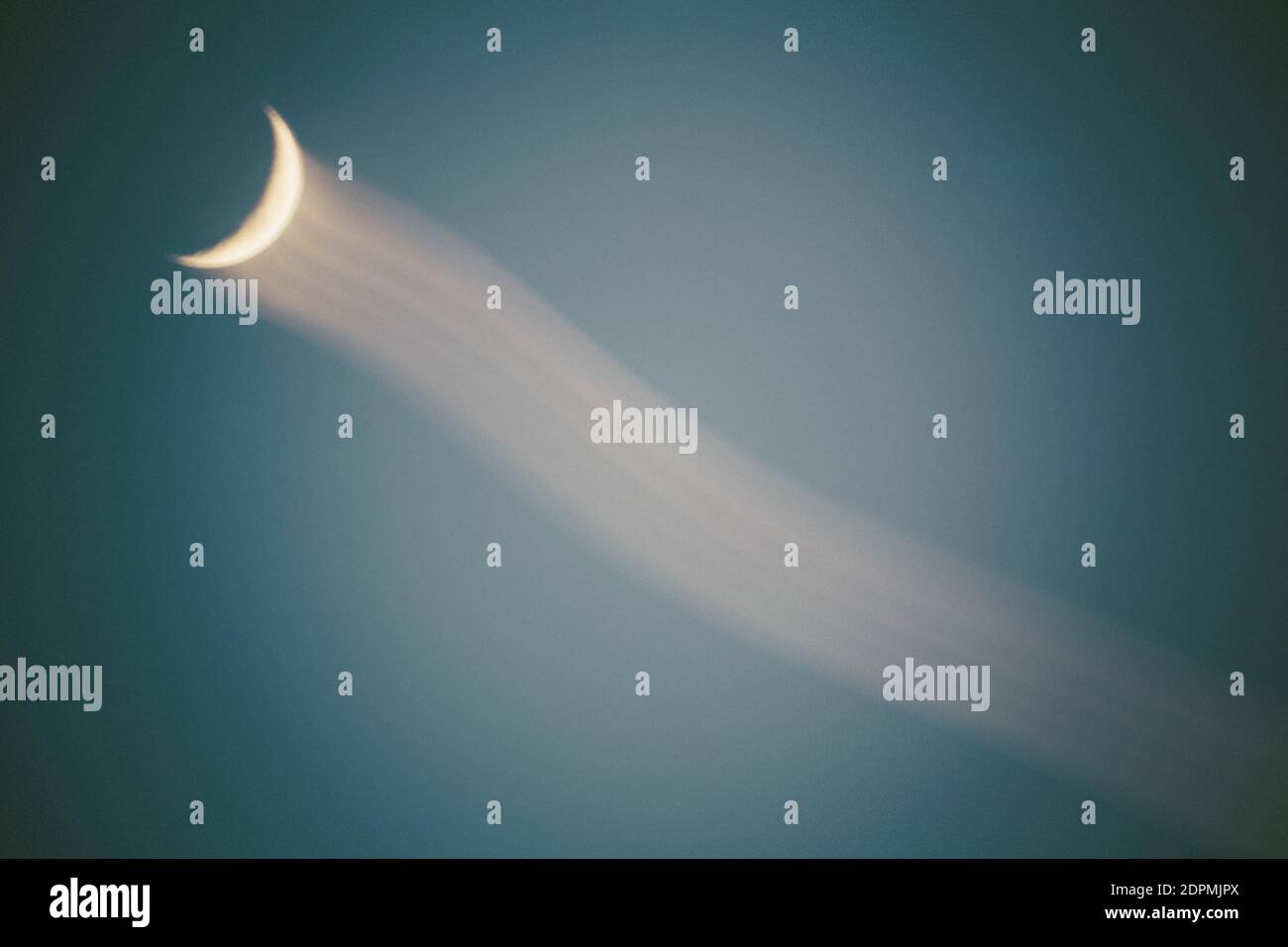 Long Exposure Blue Moon High Resolution Stock Photography and Images ...