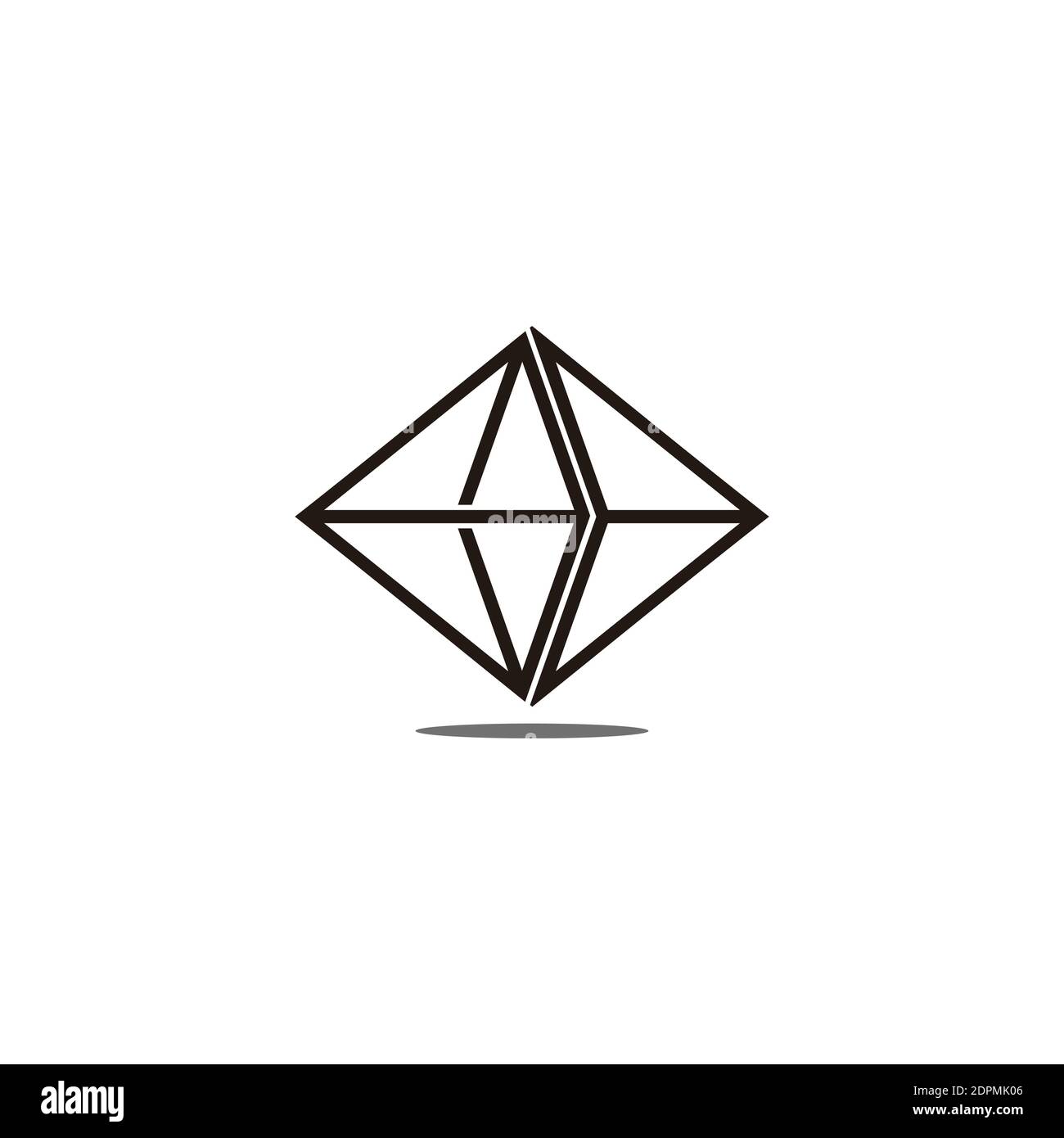 abstract 3d linear polygonal shape logo vector Stock Vector Image & Art ... abstract 3d linear polygonal shape logo vector Stock Vector Image & Art ...