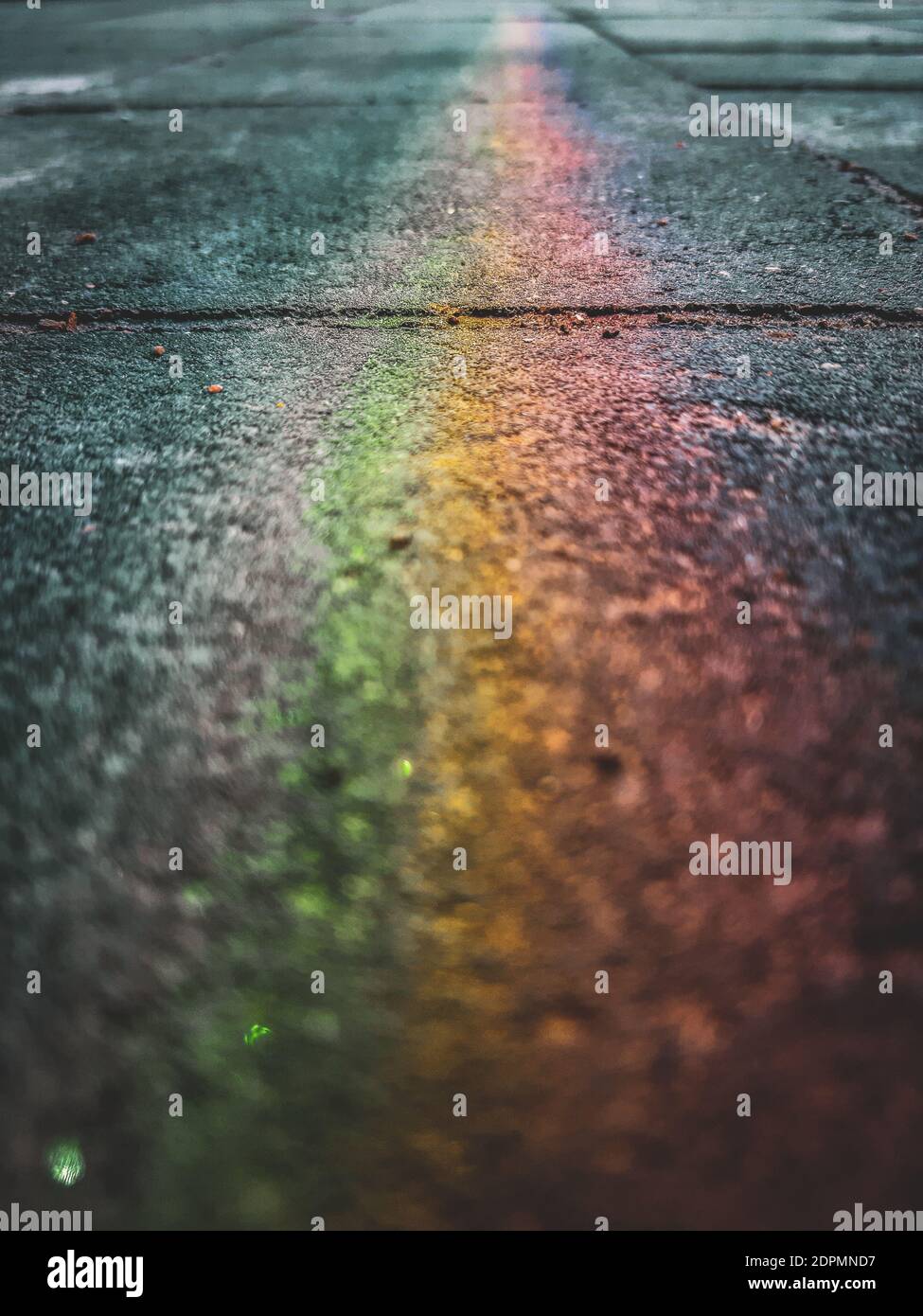 Oil spill on street hi-res stock photography and images - Alamy