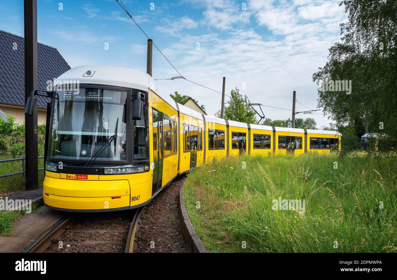 Tram In Berlin Stock Photo - Alamy