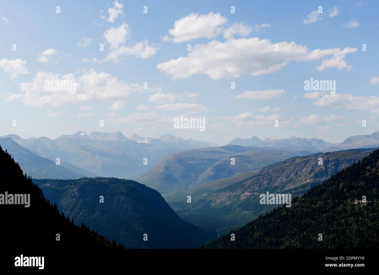 A view of the Rocky Mountains in Montana Stock Photo - Alamy
