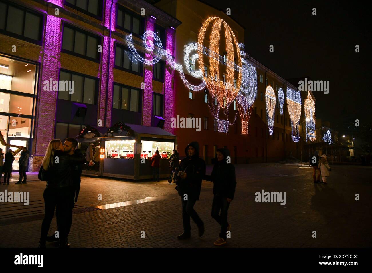 Buyers visit the Roshen candy store located on the territory of the ...