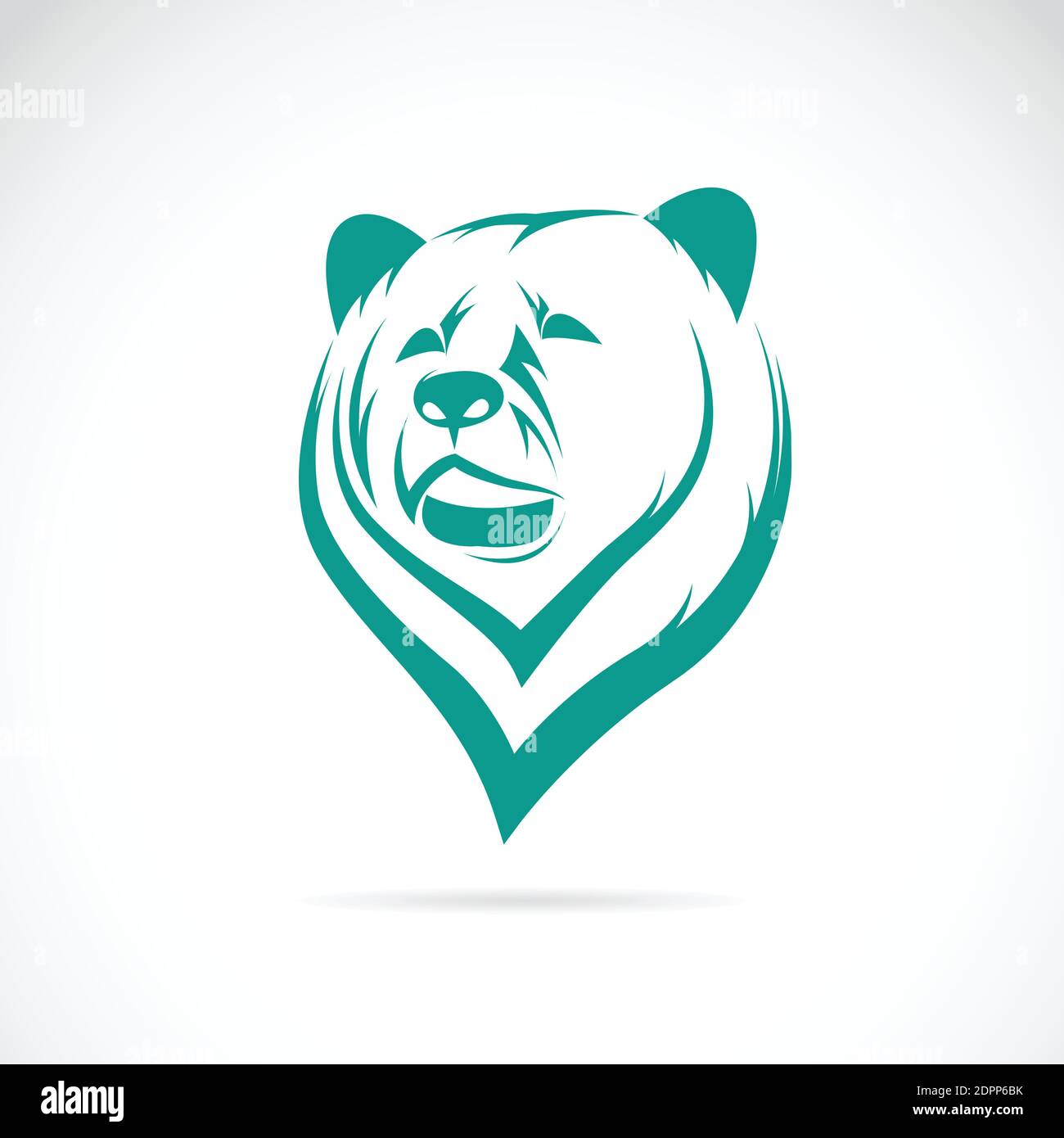 Bear Head Vector