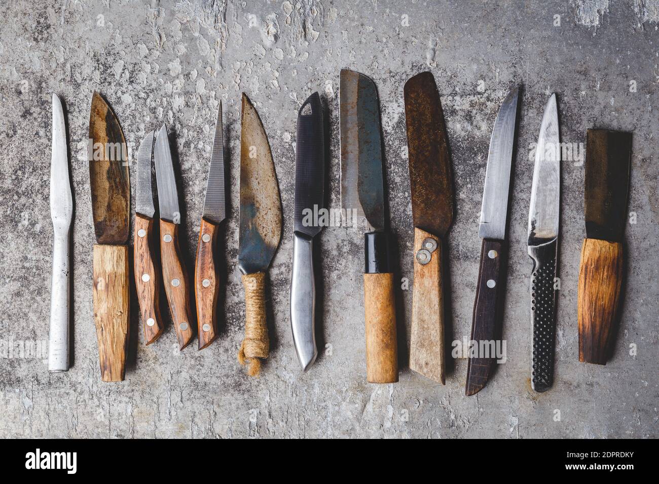 Concrete knives hi-res stock photography and images - Alamy