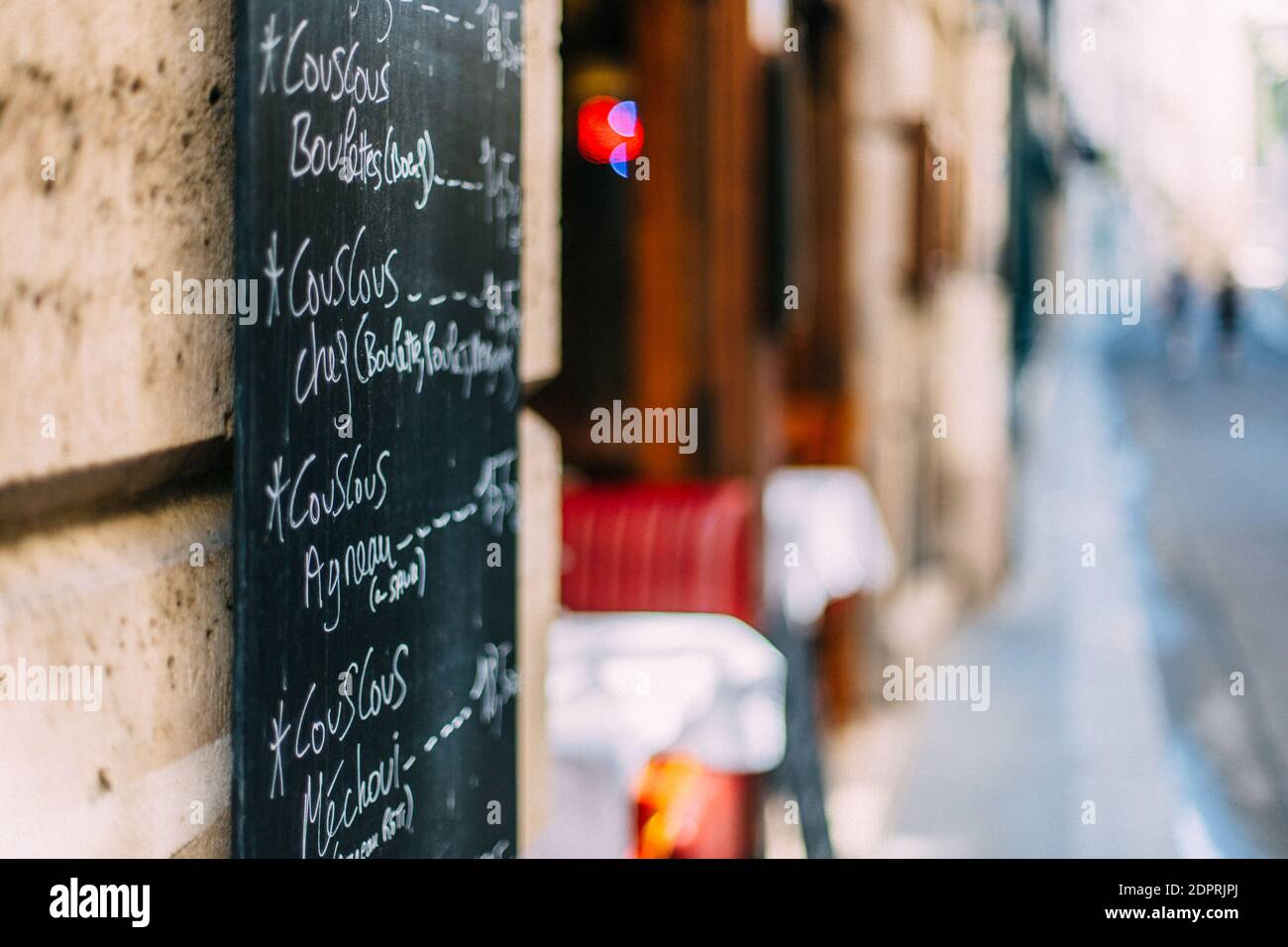 Handwritten message in restaurant hi-res stock photography and images ...