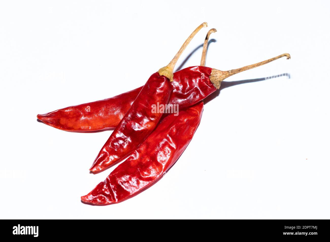 Dry red hot pepper Cut Out Stock Images & Pictures - Alamy