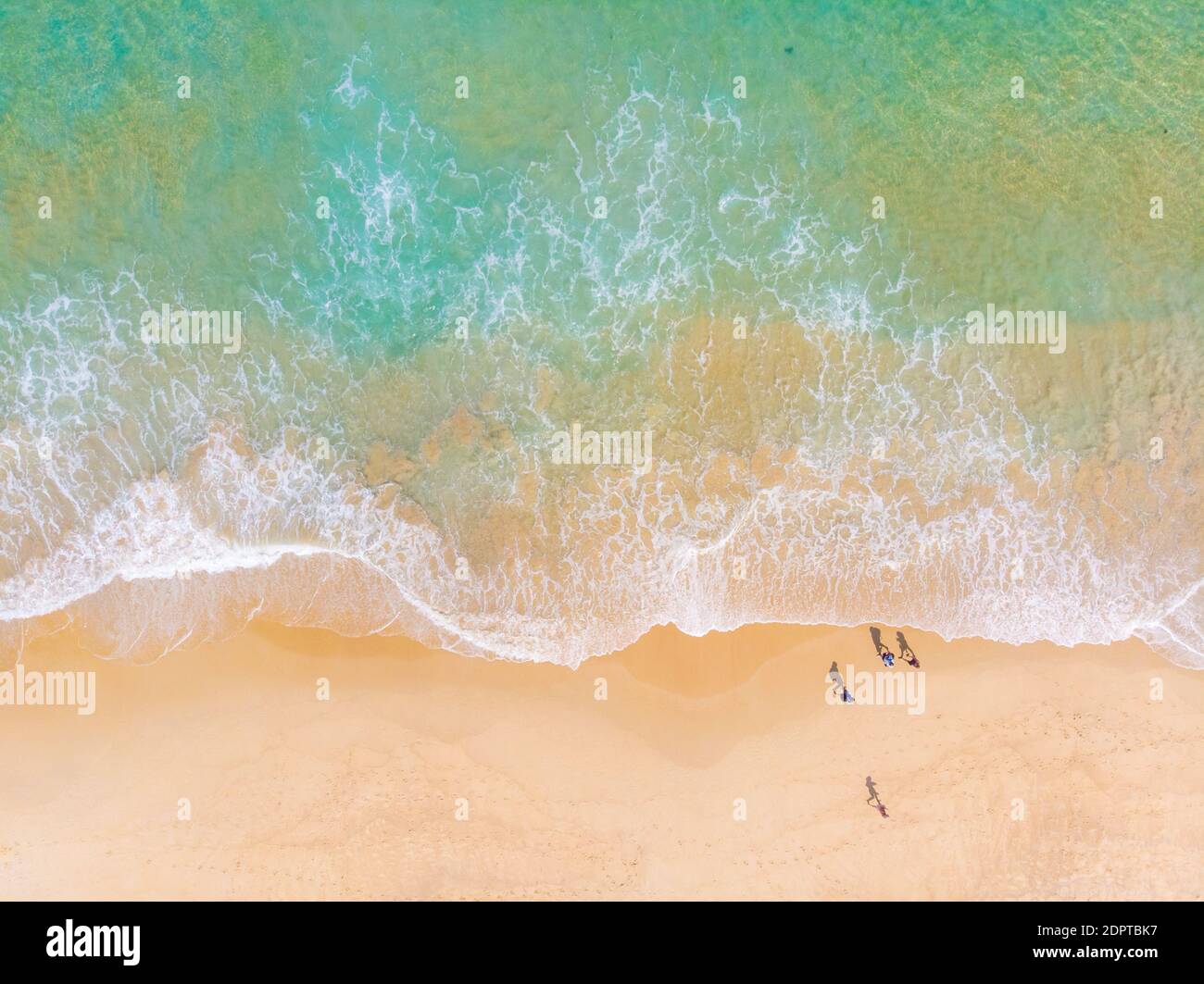 Drone view person enjoying beach hi-res stock photography and images ...