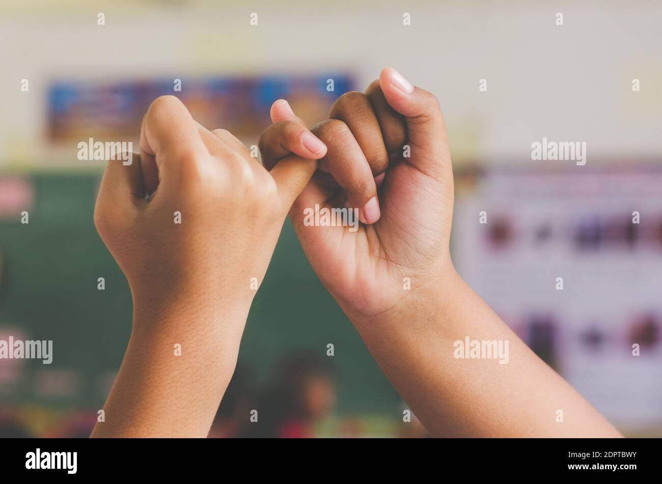 Pinky Promise High Resolution Stock Photography and Images - Alamy