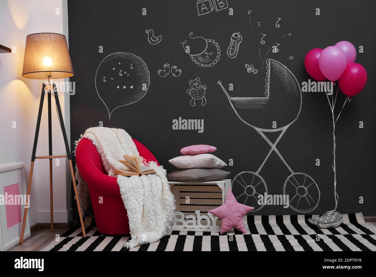 Baby photo design - Can be used in Photoshop and photo space Stock ...