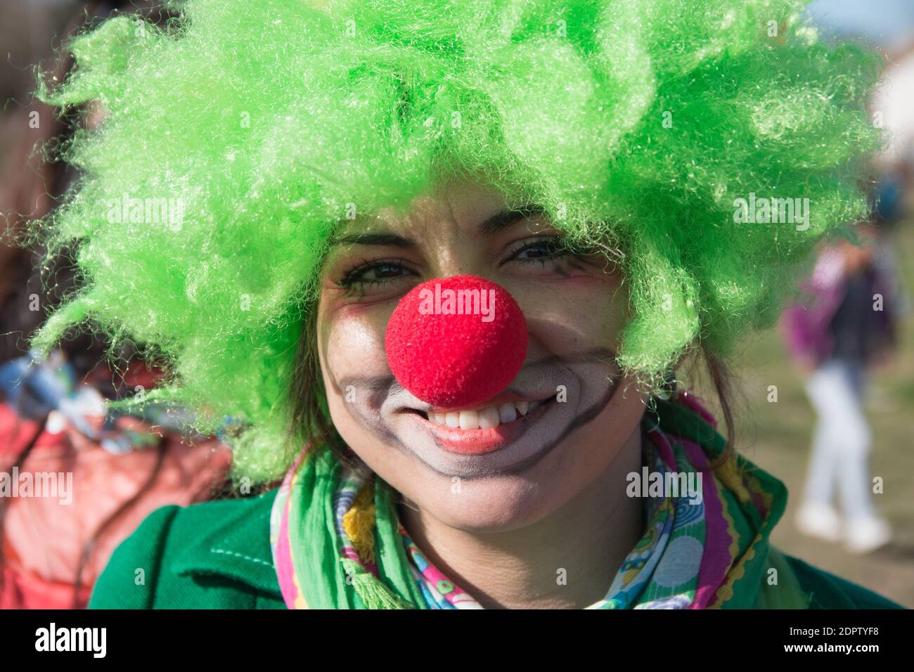Smiling clown hi-res stock photography and images - Alamy