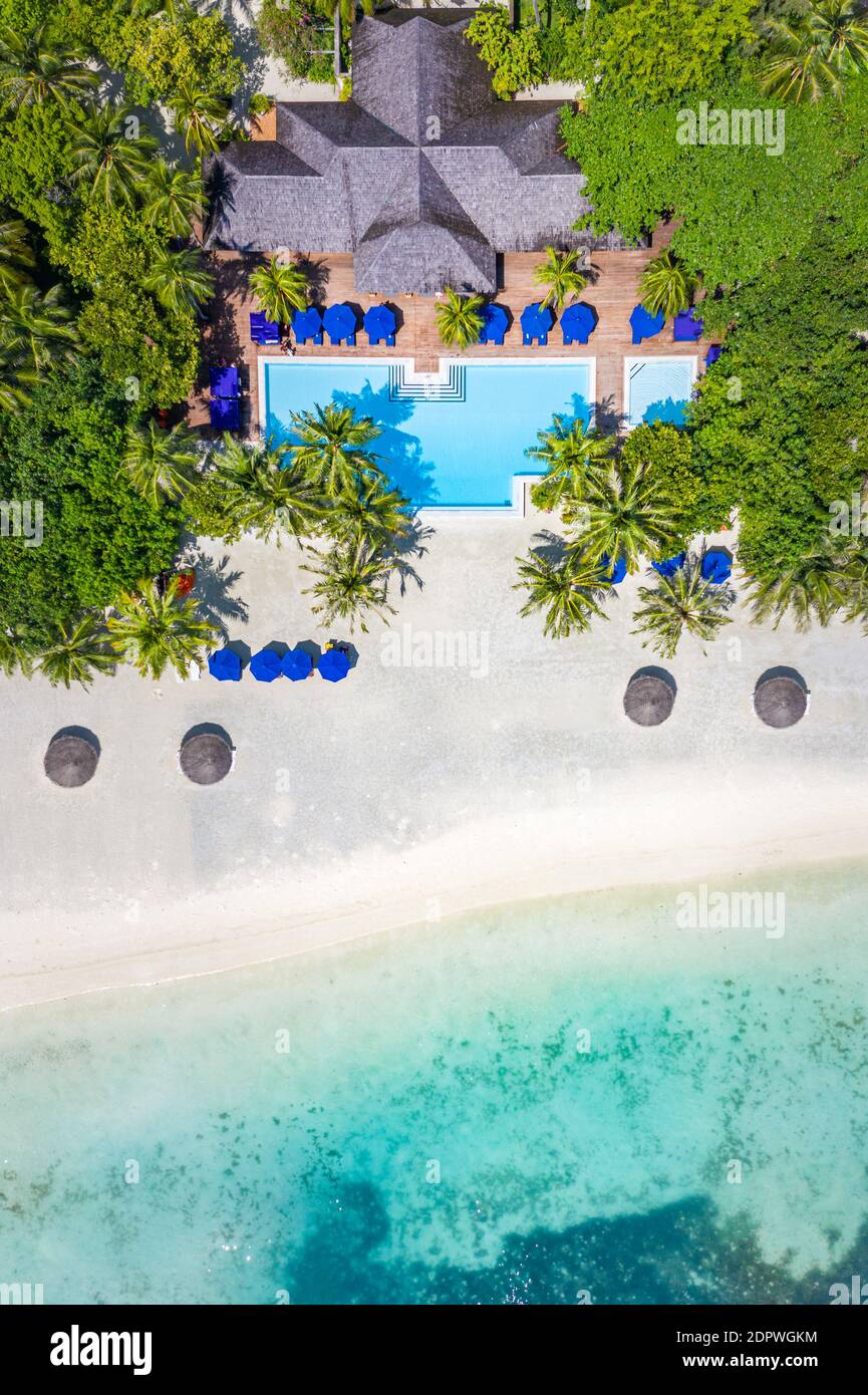 Resort Landscape Top View