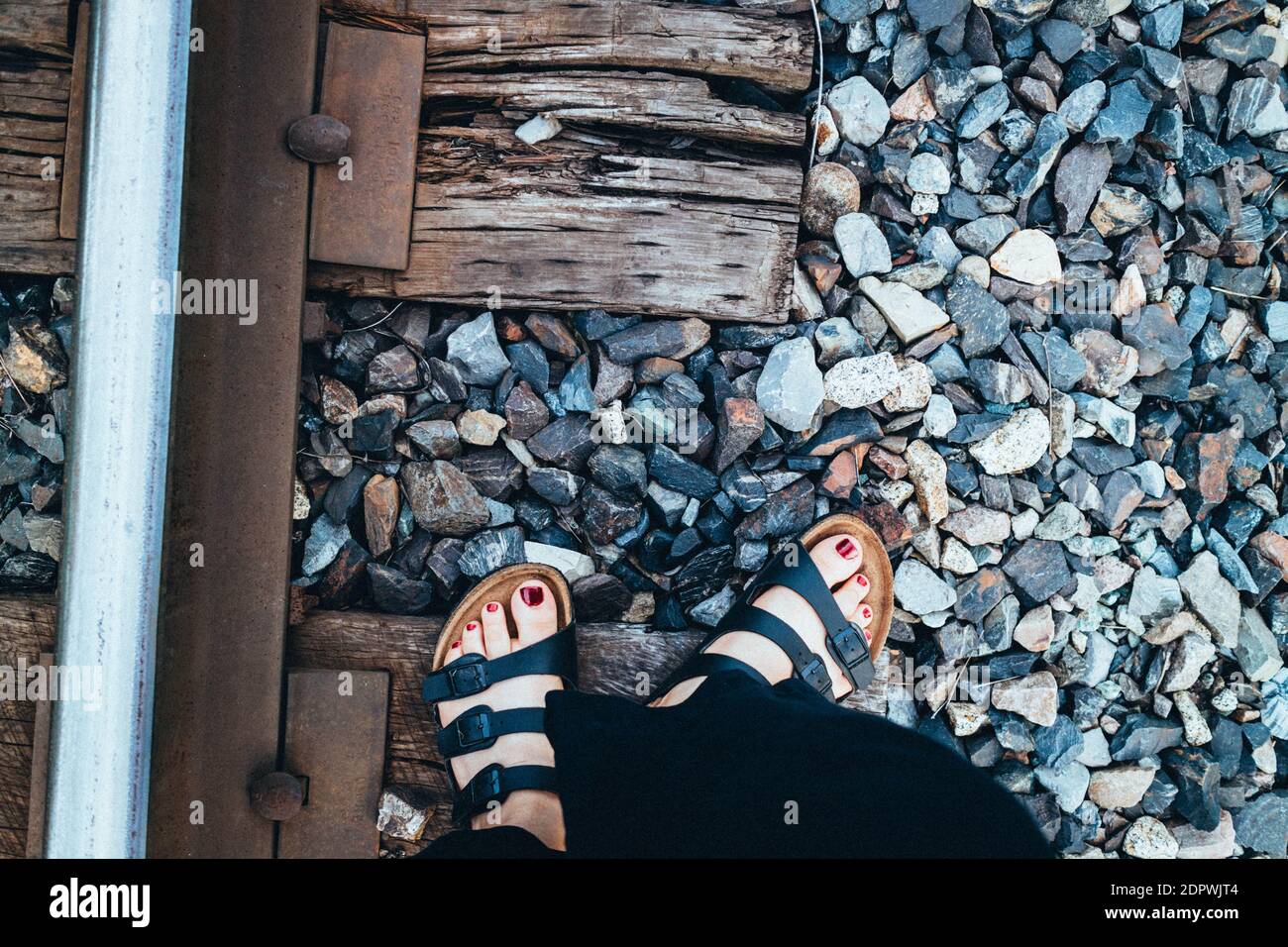 Log railroad hi-res stock photography and images - Alamy