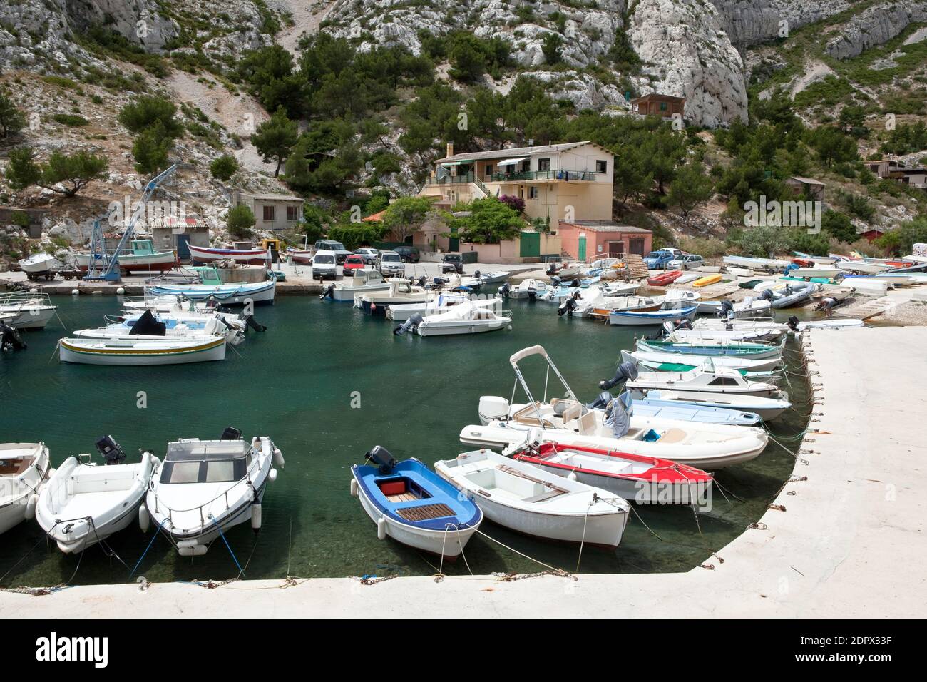 France calanques national park morgiou hi-res stock photography and ...