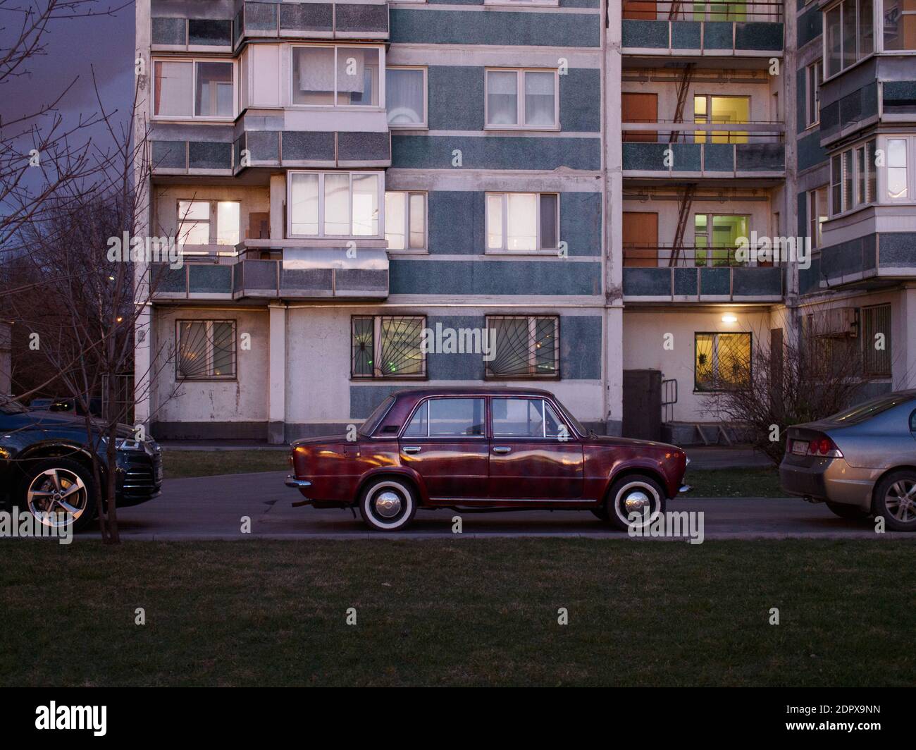 Soviet car images hi-res stock photography and images - Alamy