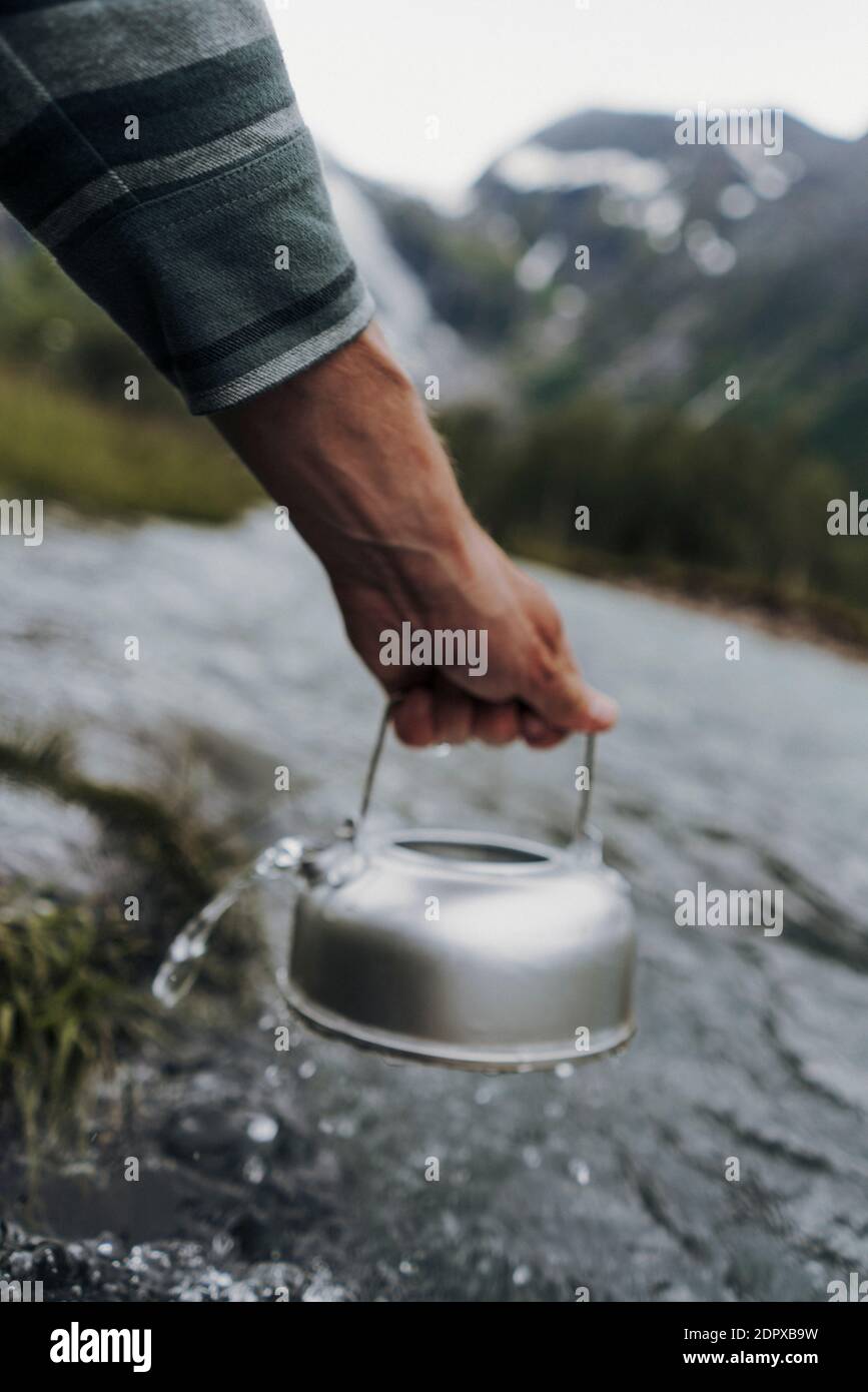 Filling kettle with water hi-res stock photography and images - Alamy