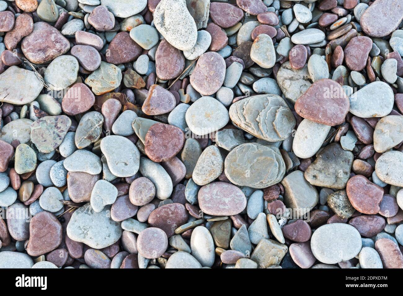 Smooth pebbles background image in soft colors Stock Photo - Alamy