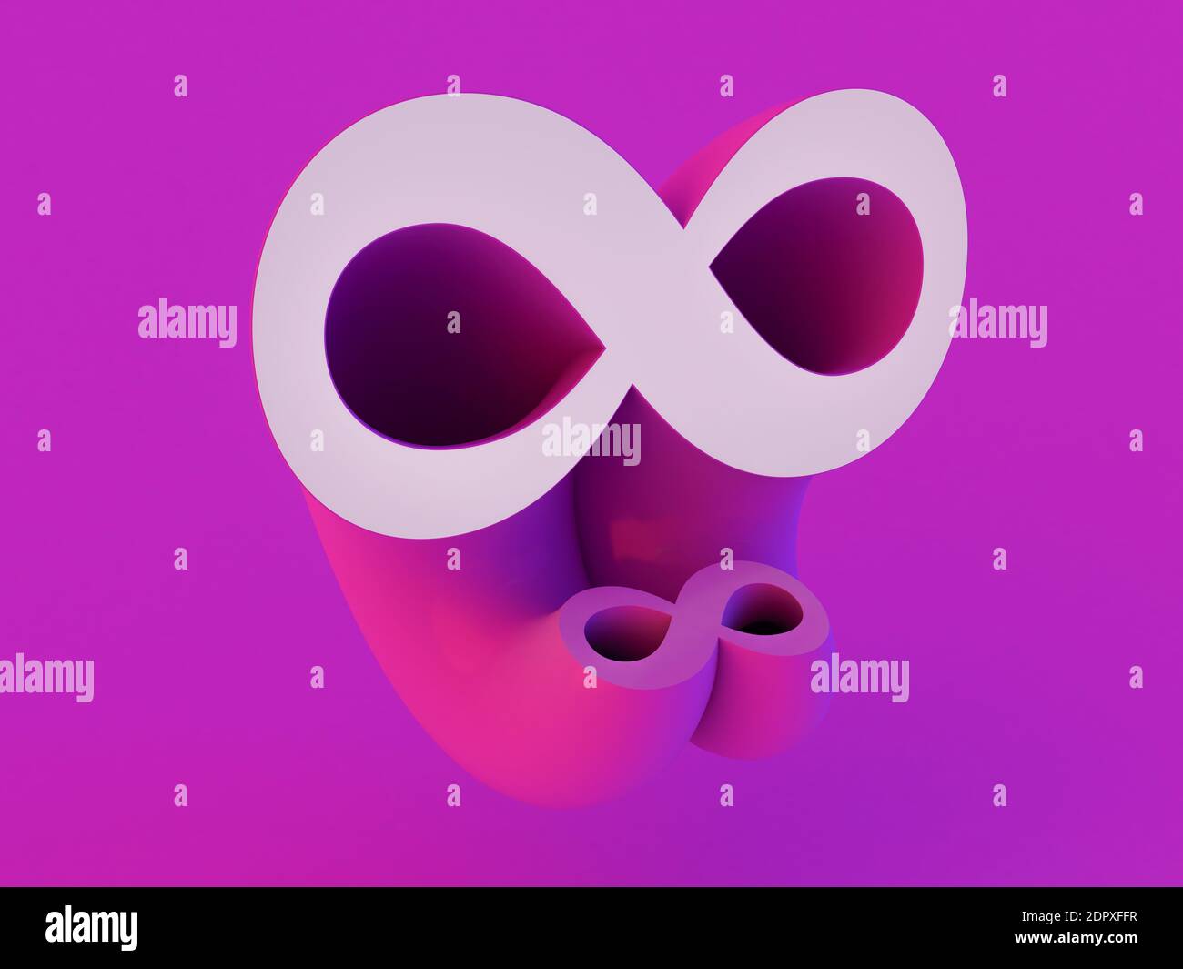 Symbol of infinity art info. Combination of figure 8. Infinity concept ...