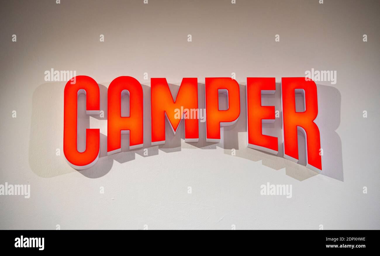 Camper Scarpe Logo Camper Peu Cami Toddler Trainers