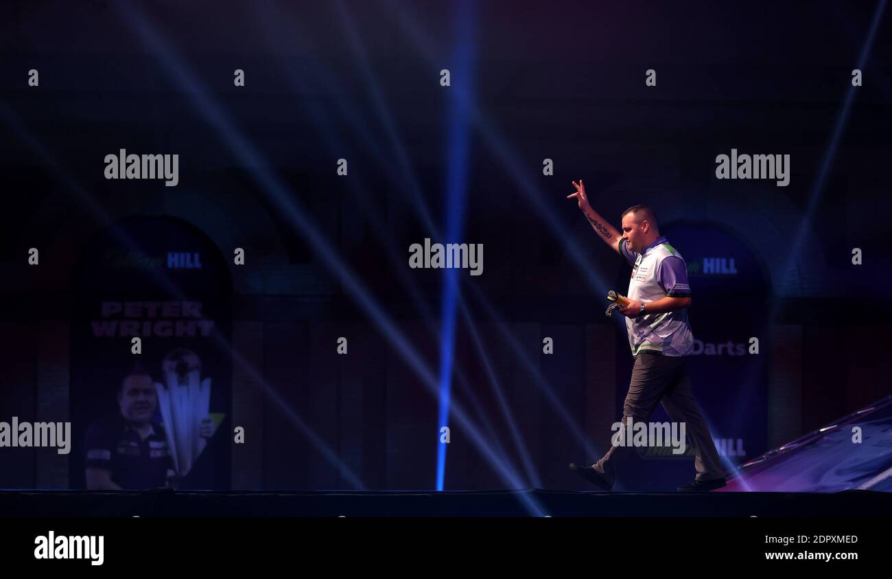 Ryan Murray during the walk on during day five of the William Hill ...