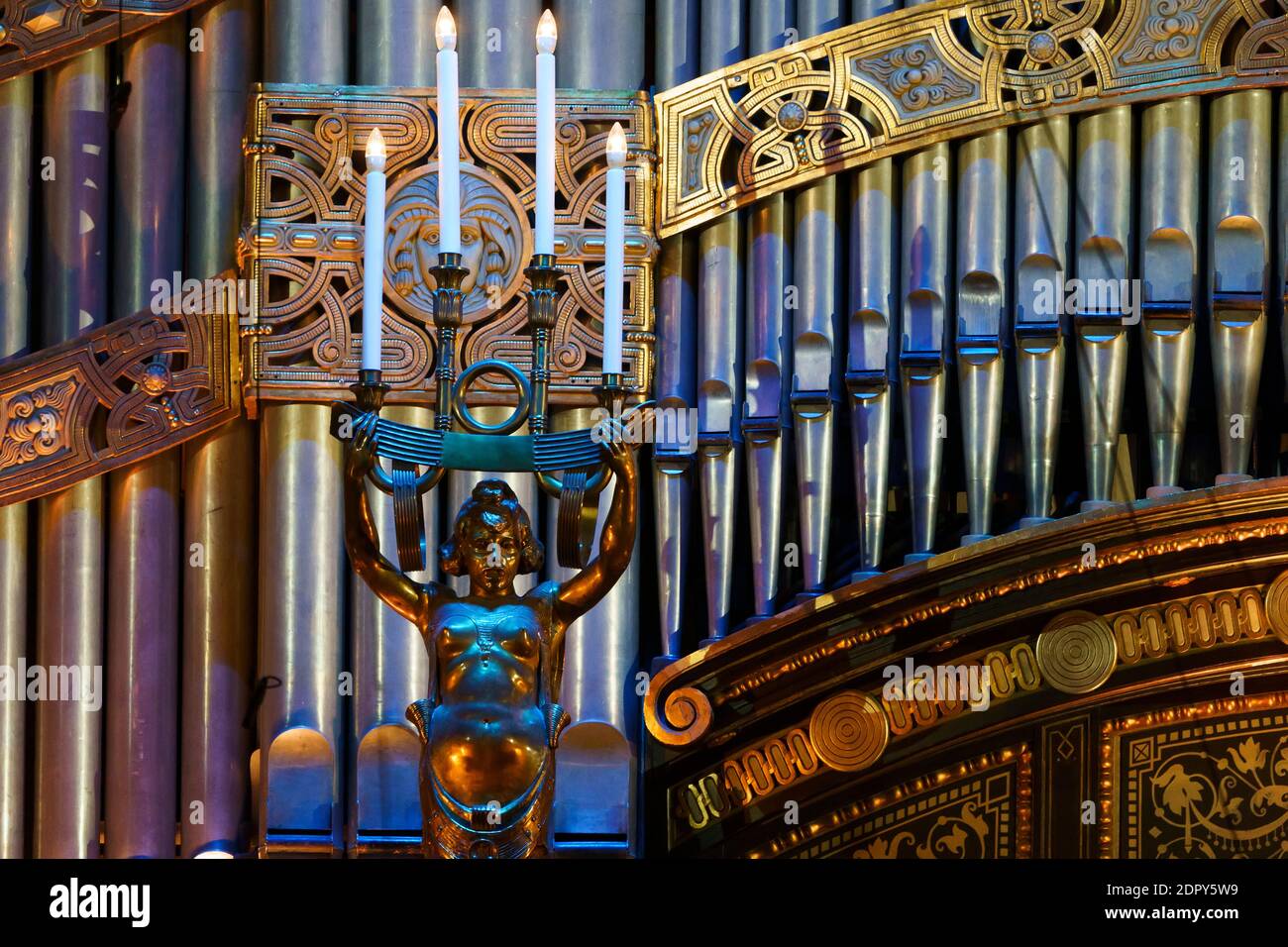 part of classical organ Stock Photo - Alamy
