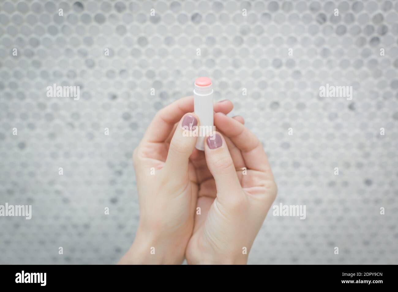 Chapstick tube hi-res stock photography and images - Alamy