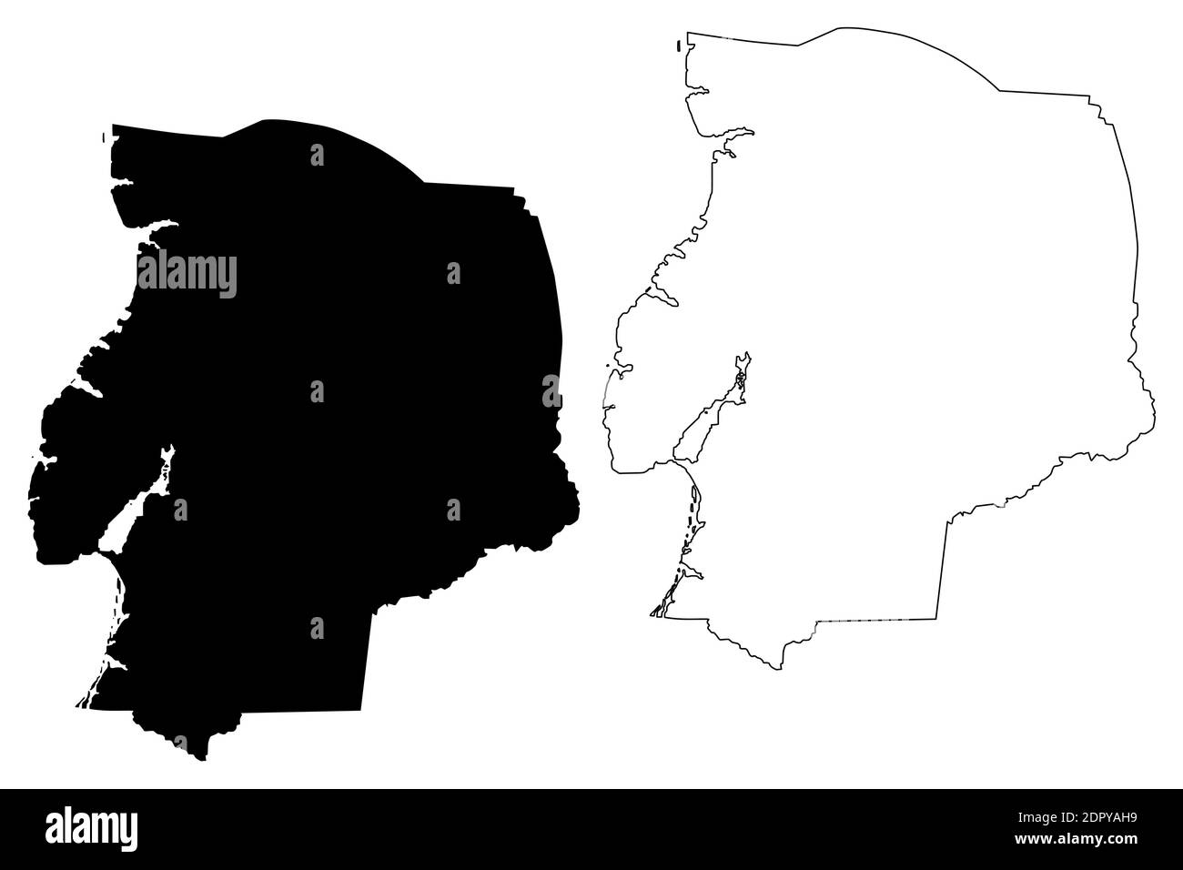 Waverly map Stock Vector Images - Alamy