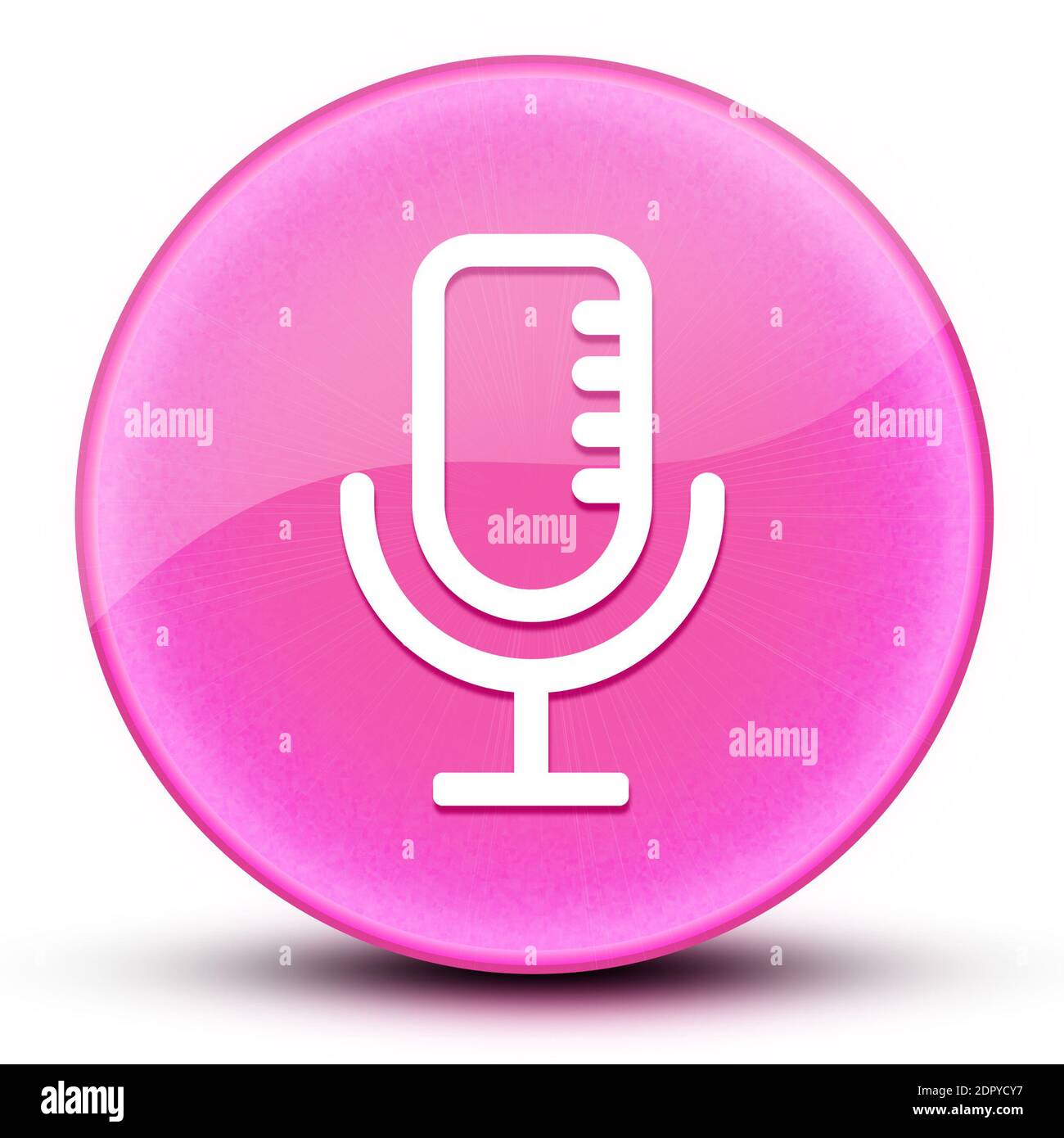 Black podcast microphone Cut Out Stock Images & Pictures - Alamy