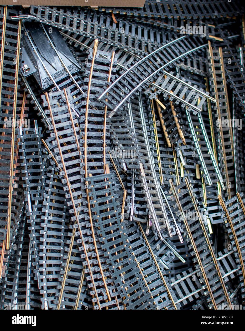 Antique toy train parts hi-res stock photography and images - Alamy