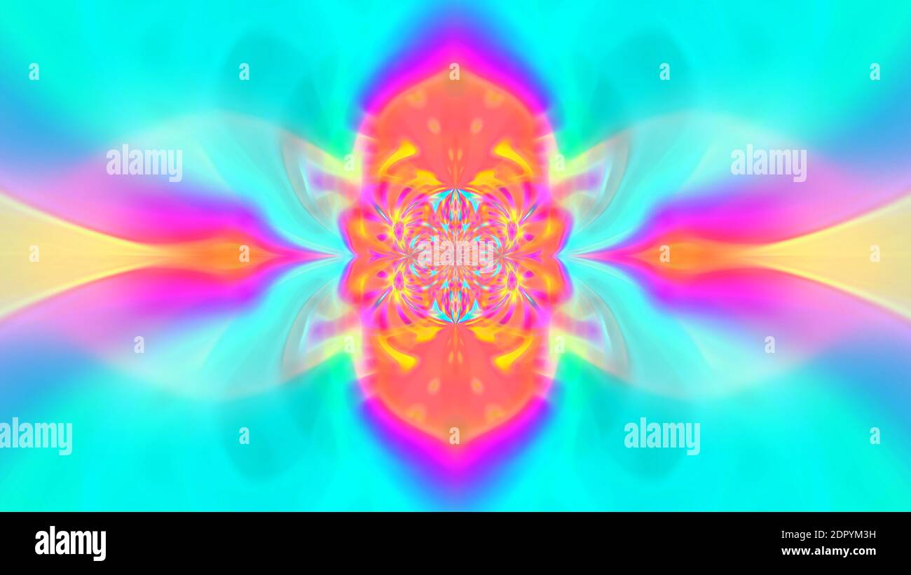 Abstract fractal symmetrical background. Wallpaper, computer graphics ...