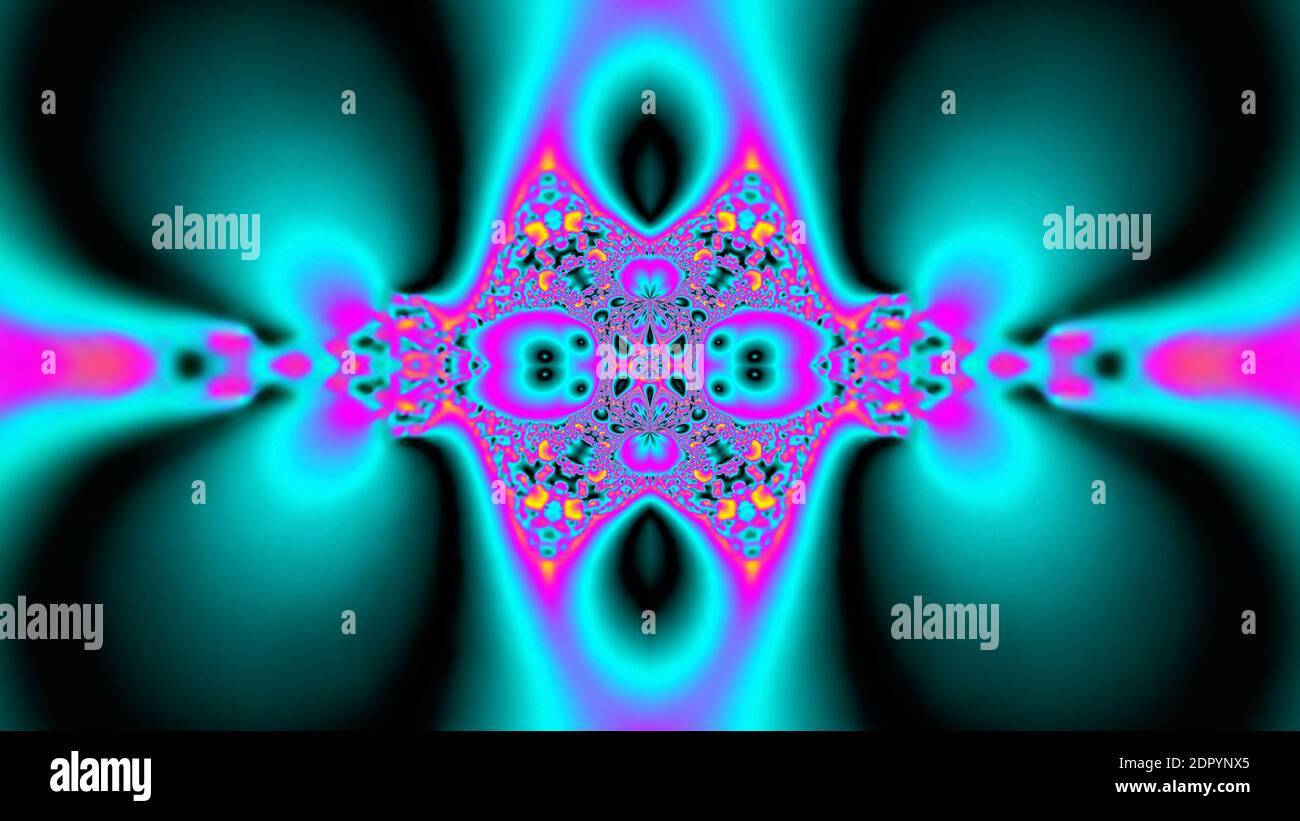 Abstract fractal symmetrical background. Wallpaper, computer graphics ...