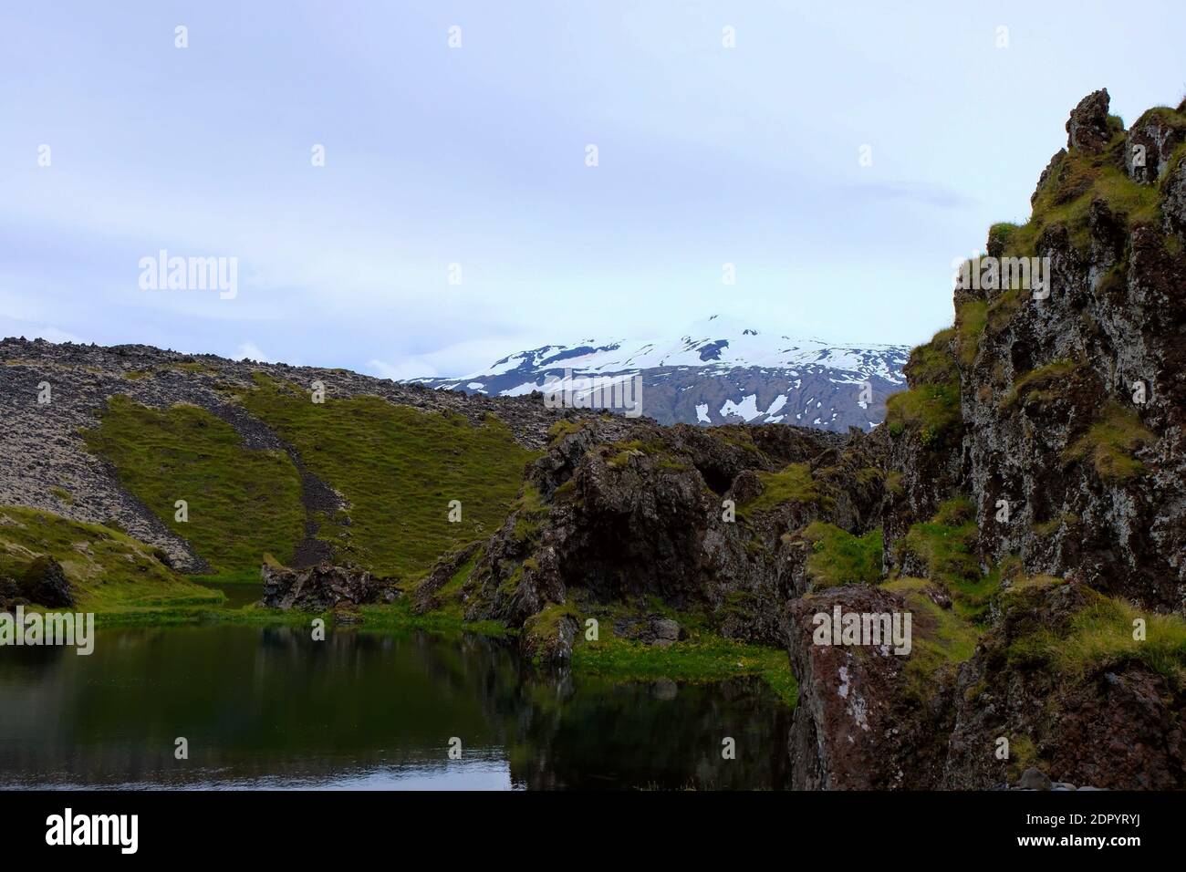 Iceland, island country located in the North Atlantic Ocean. Lying on ...